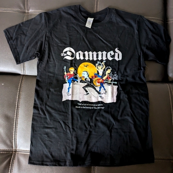 Gildan | Tops | The Damned Punk Band T Shirt | Poshmark
